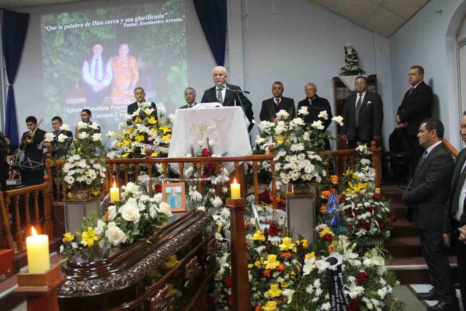 Honras Fúnebres Pastor Arratia – Iglesia Metodista Pentecostal de Chile
